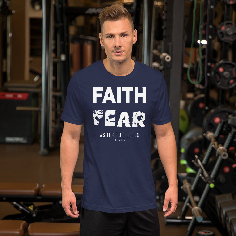 Faith Over Fear Men's Tee – Ashes To Rubies